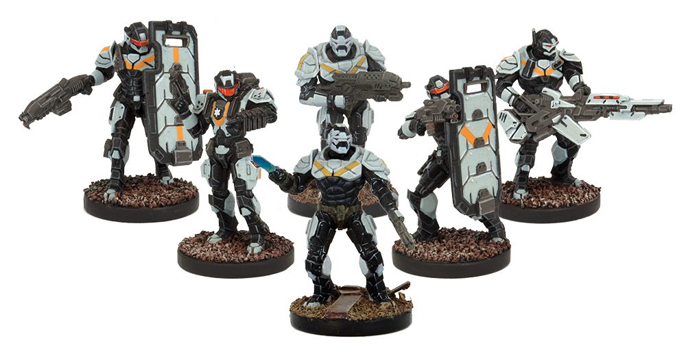 Enforcers: Faction Booster Unboxing - Mantic Games