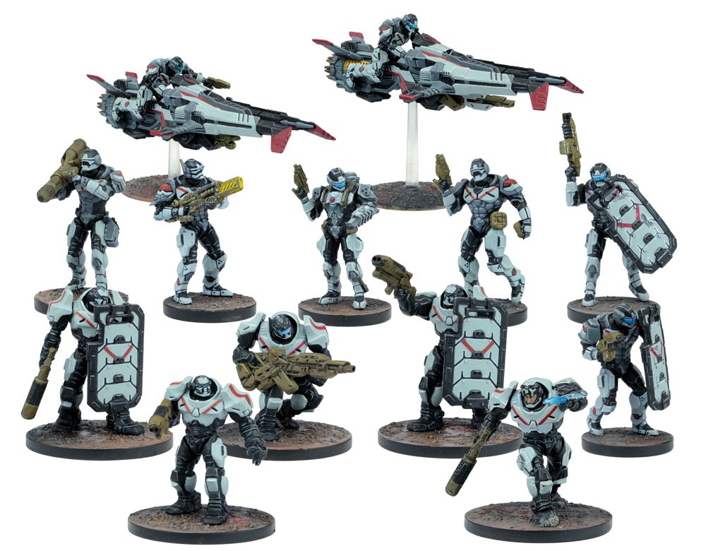 Enforcers: Faction Booster Unboxing - Mantic Games