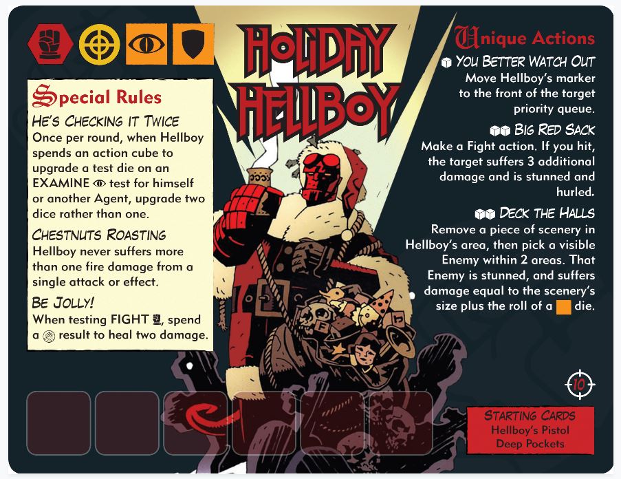 Limited edition Holiday Hellboy available to order NOW! - Mantic Games