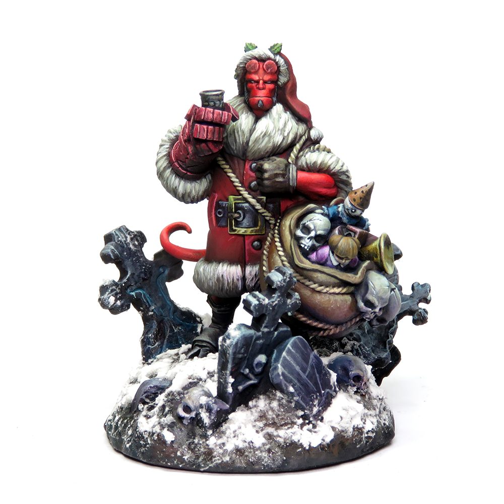Limited edition Holiday Hellboy available to order NOW! - Mantic Games