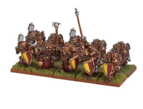 Dwarven Iron Guard Squad Miniature Toys Toys & Games Toys etna.com.pe