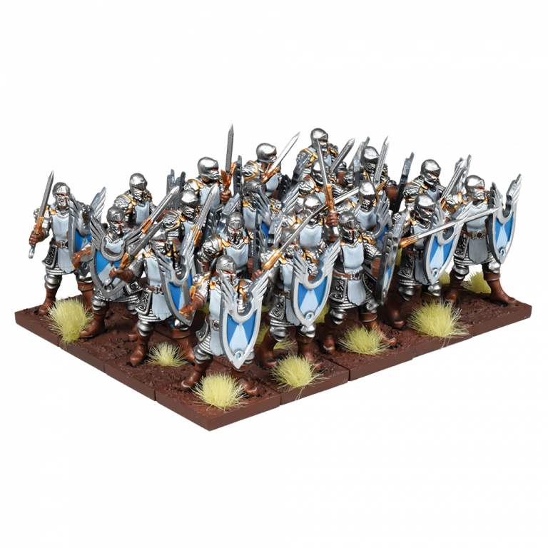Basilean Men-At-Arms Swordsmen / Spearmen / Crossbowmen - Mantic Games