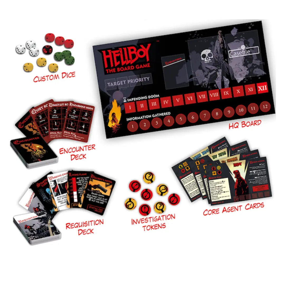 Hellboy: The Board Game Core Boxed Set - Mantic Games