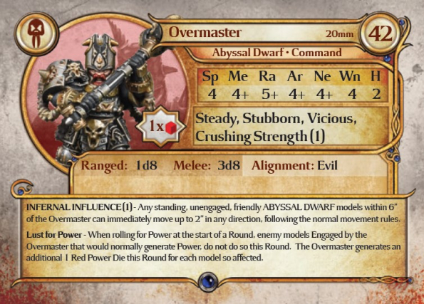 Vanguard Abyssal Dwarfs Preview - Part One - Mantic Games
