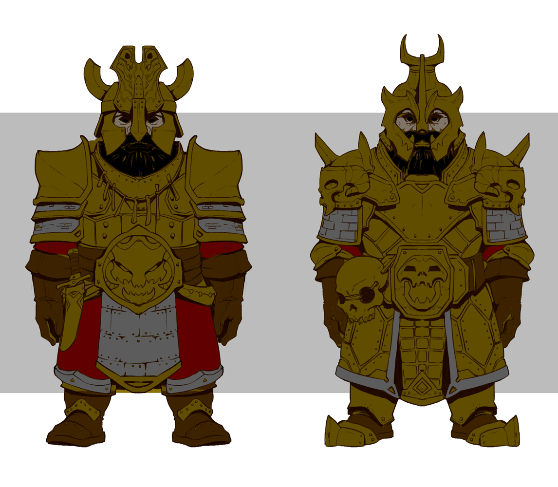 Creating the new hard plastic Abyssal Dwarfs - part one - Mantic Games