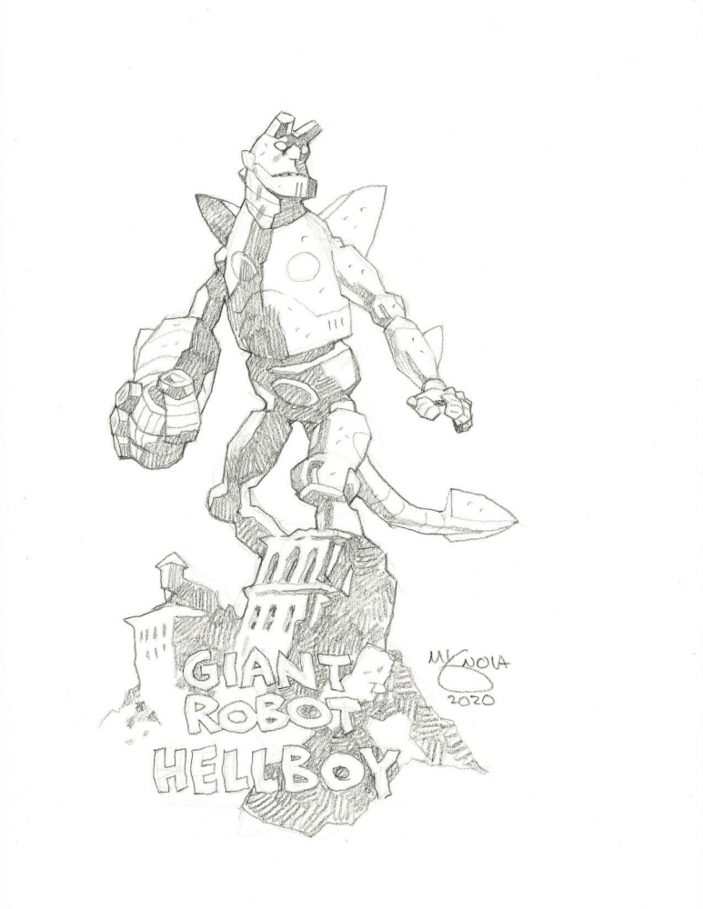 Giant Robot Hellboy is here to save the day! - Mantic Games