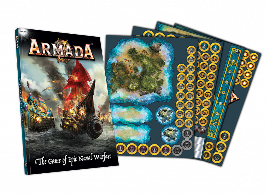 KINGS OF WAR: ARMADA – THE GAME OF EPIC NAVAL WARFARE - Mantic Games