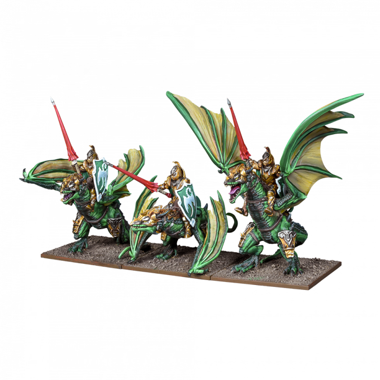 Elf Drakon Riders - Mantic Games