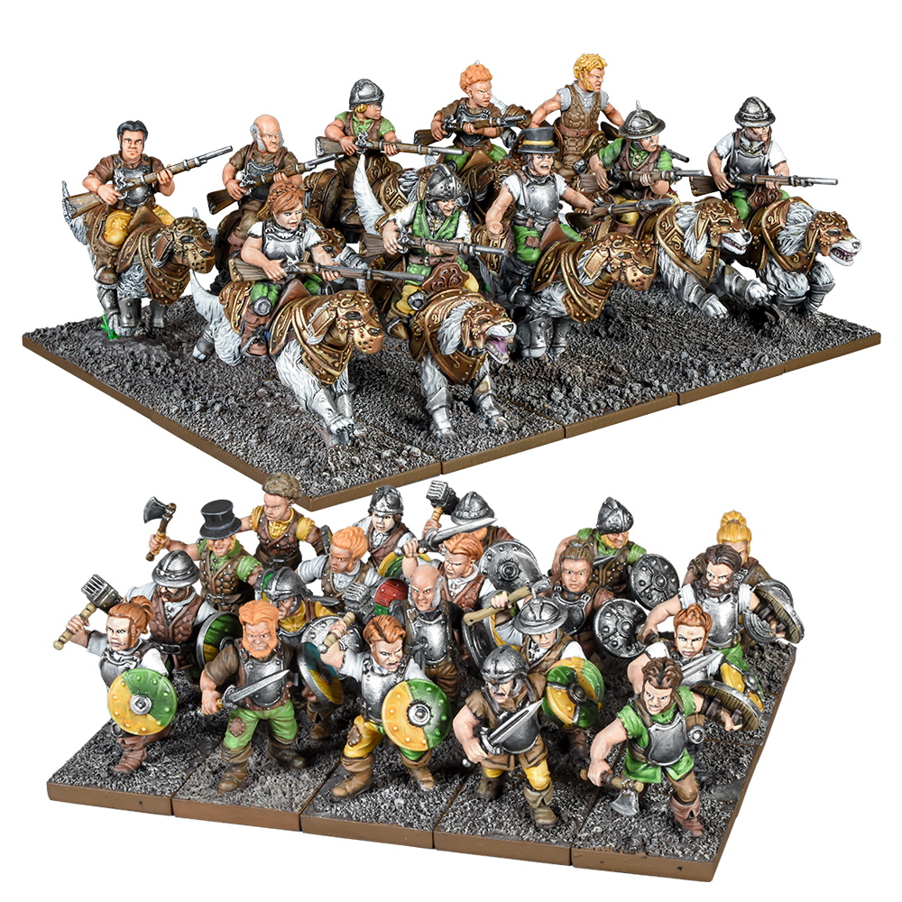 Creating the rules for the halflings in Kings of War - Mantic Games