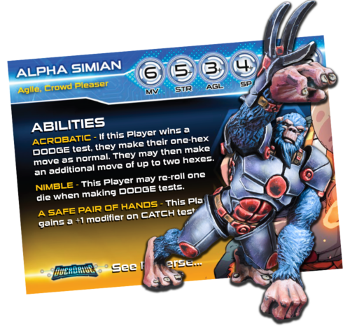 OverDrive Locker Room - Introducing Alpha Simian - Mantic Games