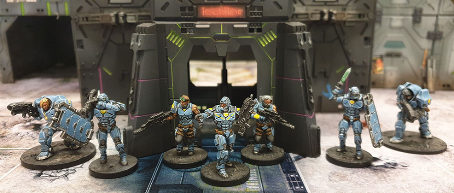 Road to Deadzone: Third Edition - Rob's Enforcers - Mantic Games