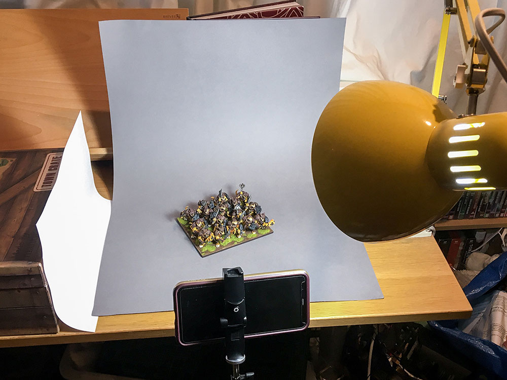 Top tips for tabletop miniature photography at home! - Mantic Games