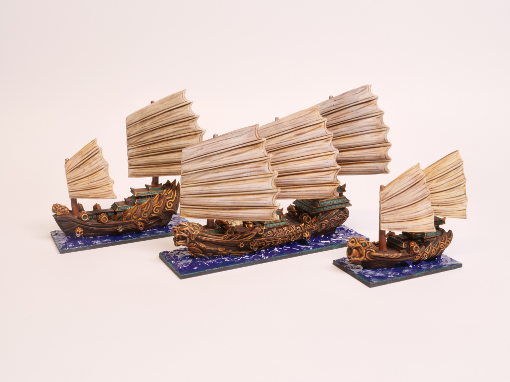 Staff Showcase - Armada - Salamander Fleets - Mantic Games