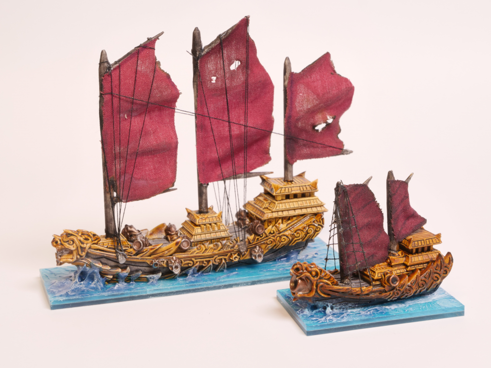 Staff Showcase - Armada - Salamander Fleets - Mantic Games
