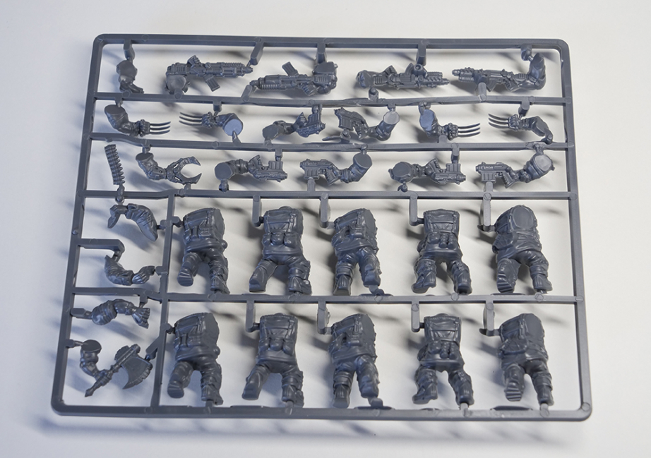 Firefight: Second Edition - a closer look at the Marauder hard plastics ...