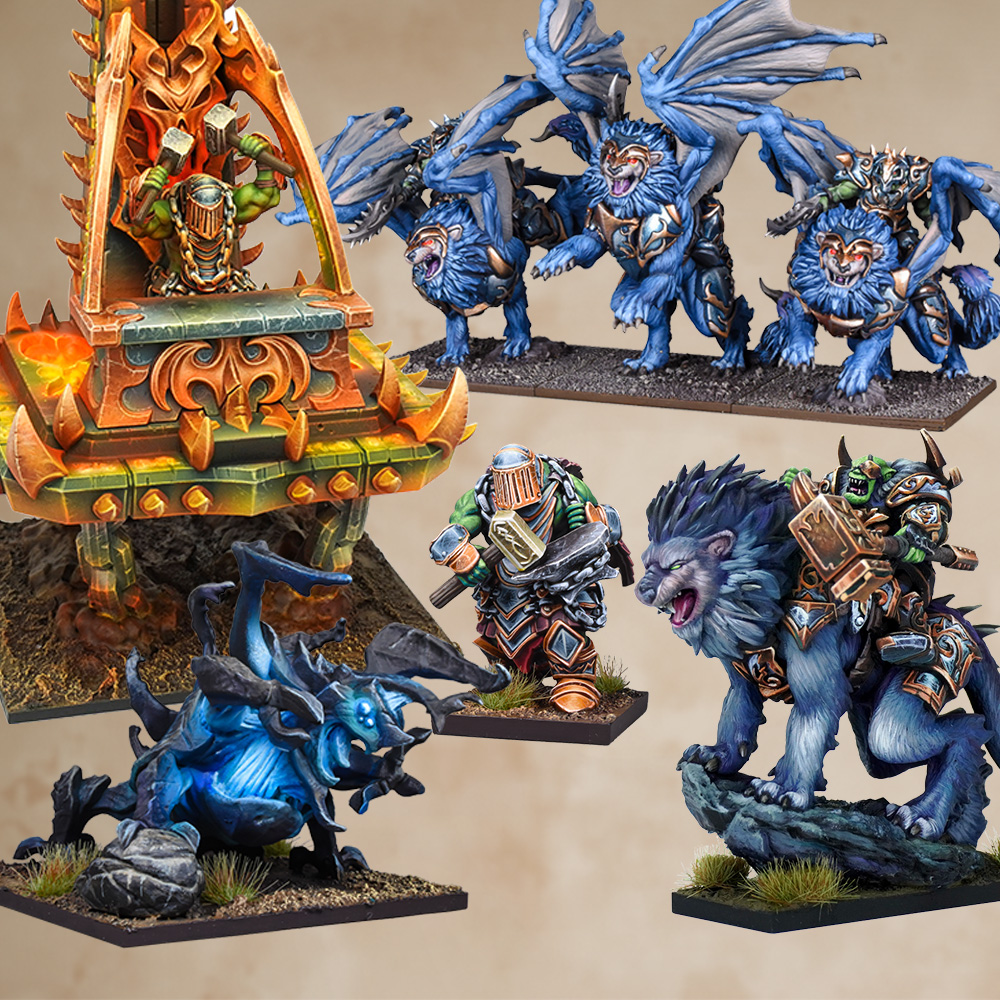 New Release Friday - Kings Of War - Riftforged Orcs - Mantic Games