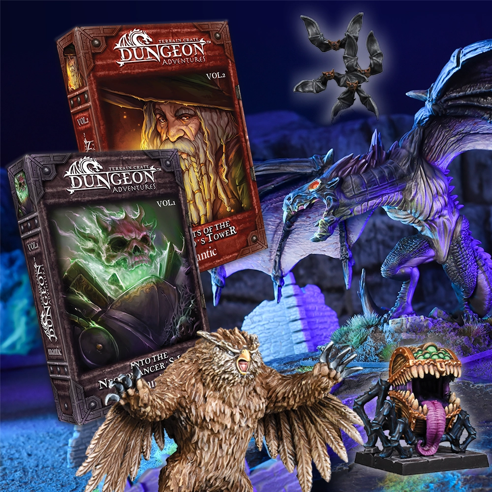 Dungeon Adventures - Pre Order - Plus Free RPG! - Mantic Games