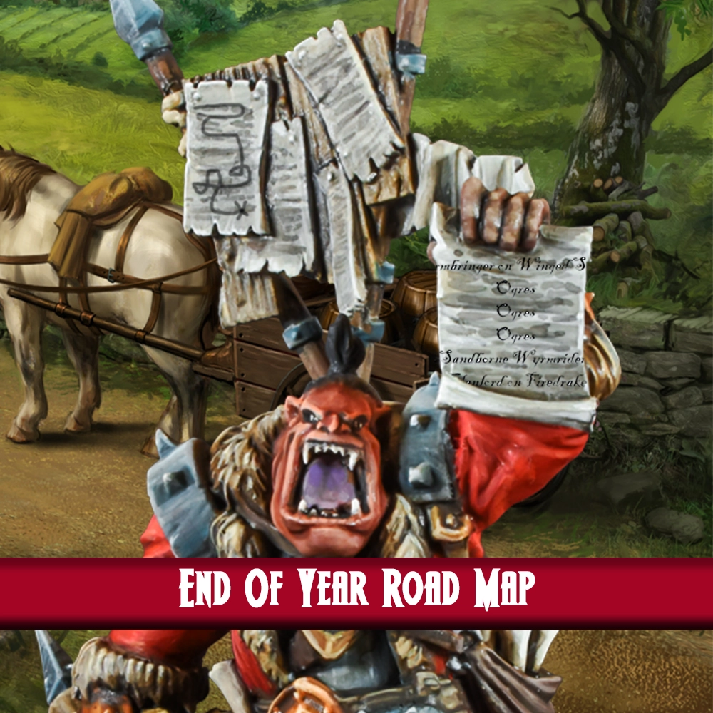 More Big News - Kings Of War - End Of Year Road Map - Mantic Games