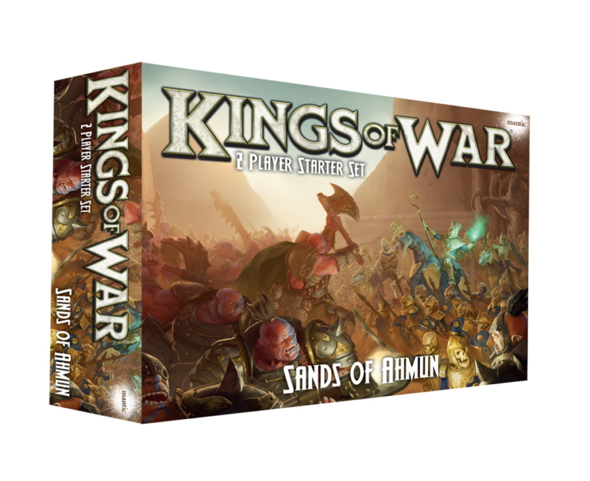 Unboxing The Sands Of Ahmun - Kings Of War - Mantic Games