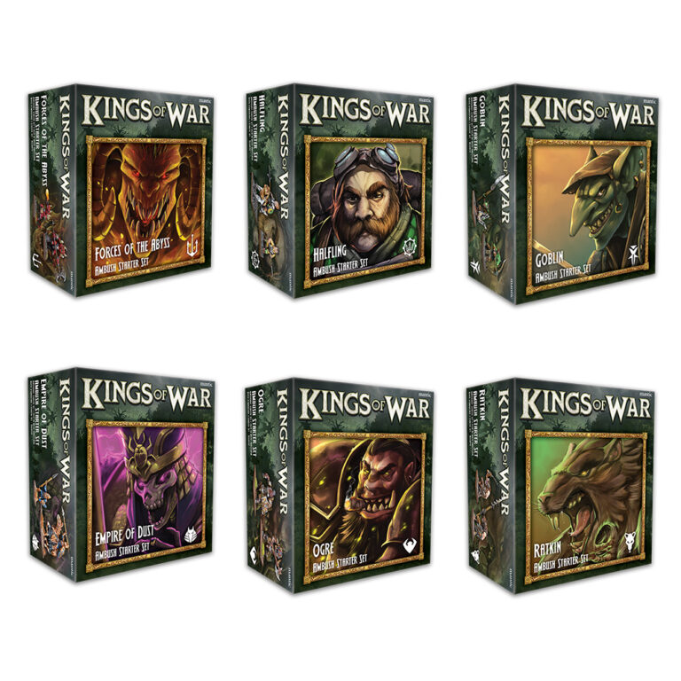 Learn Ambush With These SIX Brand New Starter Sets - Mantic Games