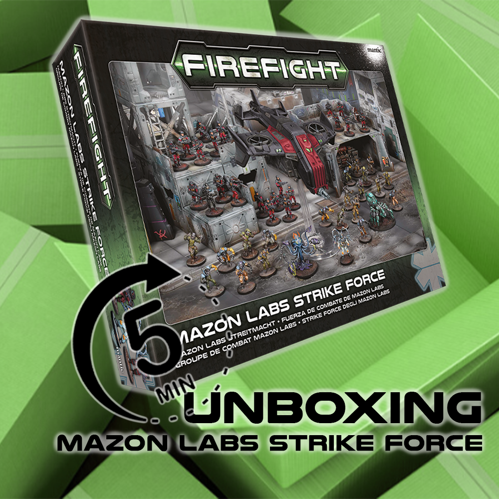 5 Minute Unboxings - Mazon Labs Strike Force - Mantic Games