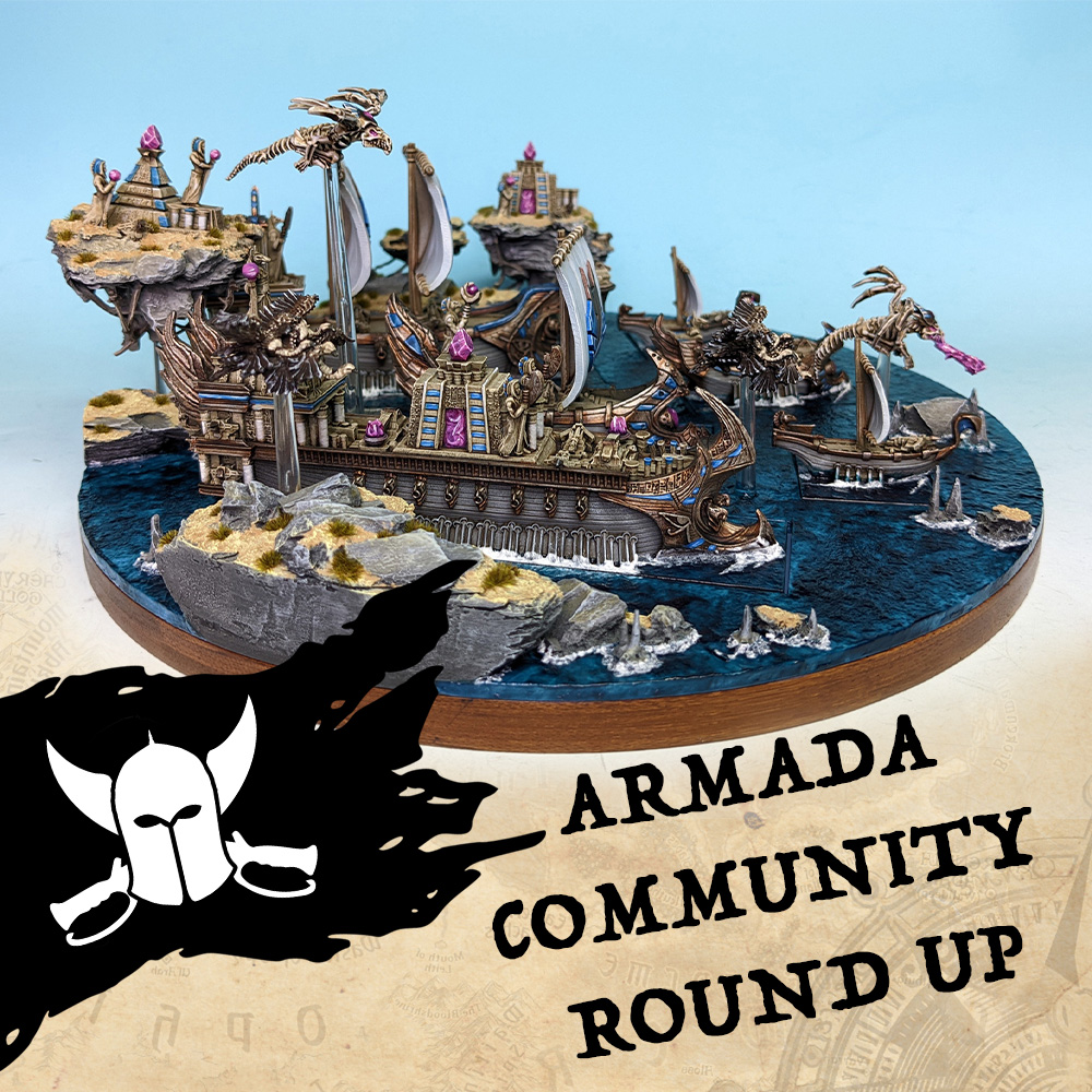 We Love The Cut Of These Jibs - Armada Community Round Up - Mantic Games