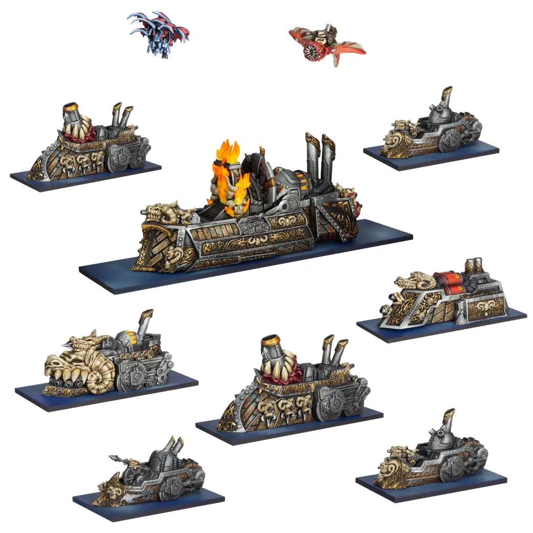 Abyssal Dwarf Complete Fleet Bundle - Mantic Games