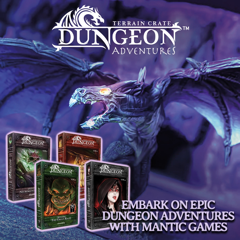 Embark on Epic Dungeon Adventures with Mantic Games - Mantic Games