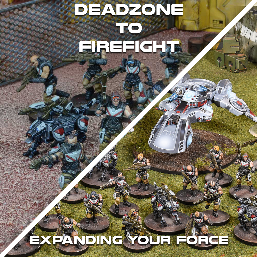 From Deadzone To Firefight - Levelling Up Your Force - Mantic Games
