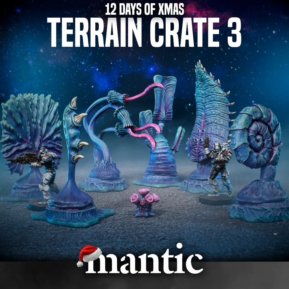 On the 2nd Day of Xmas: Terrain Crate - Mantic Games