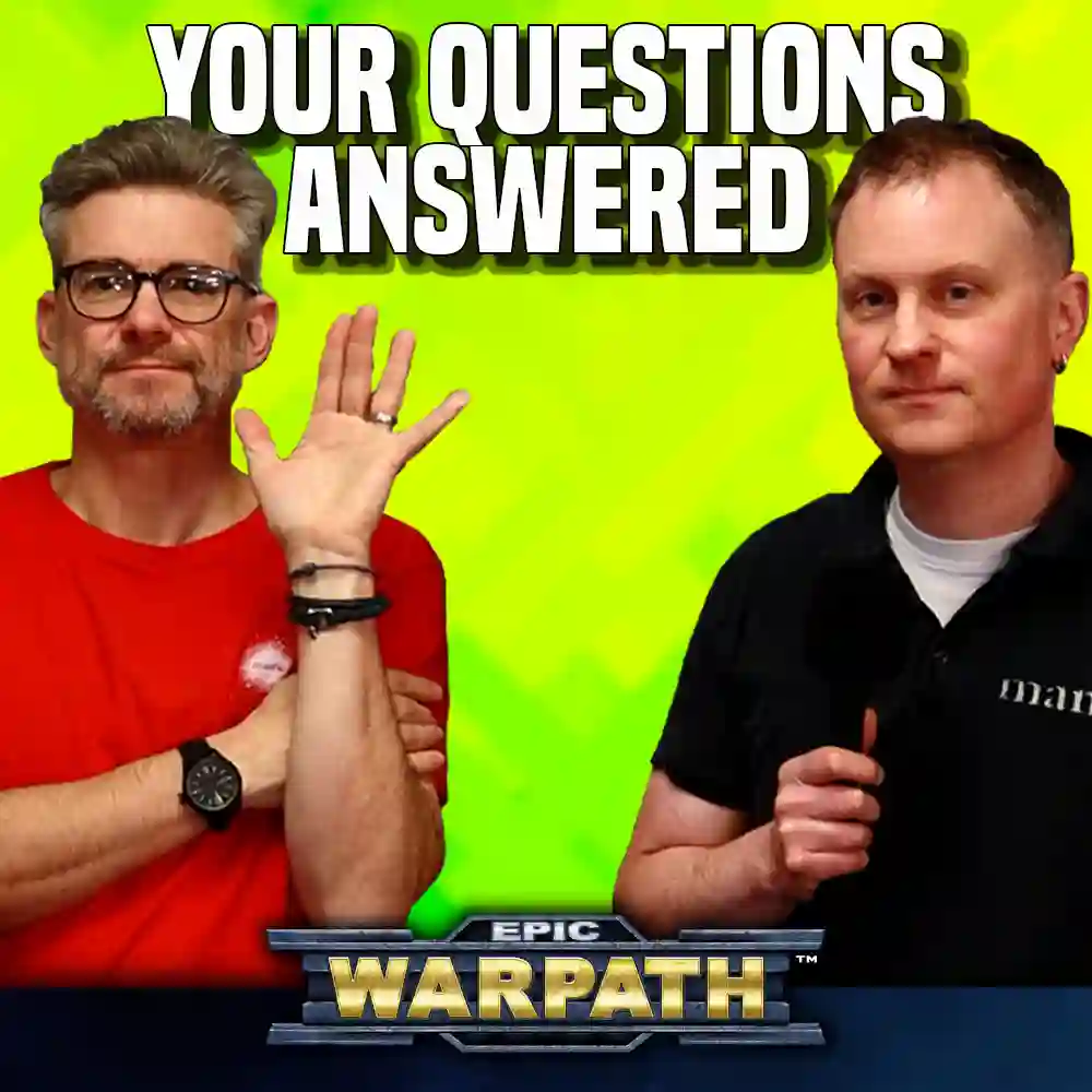 Your Kickstarter Questions Answered - Mantic Games