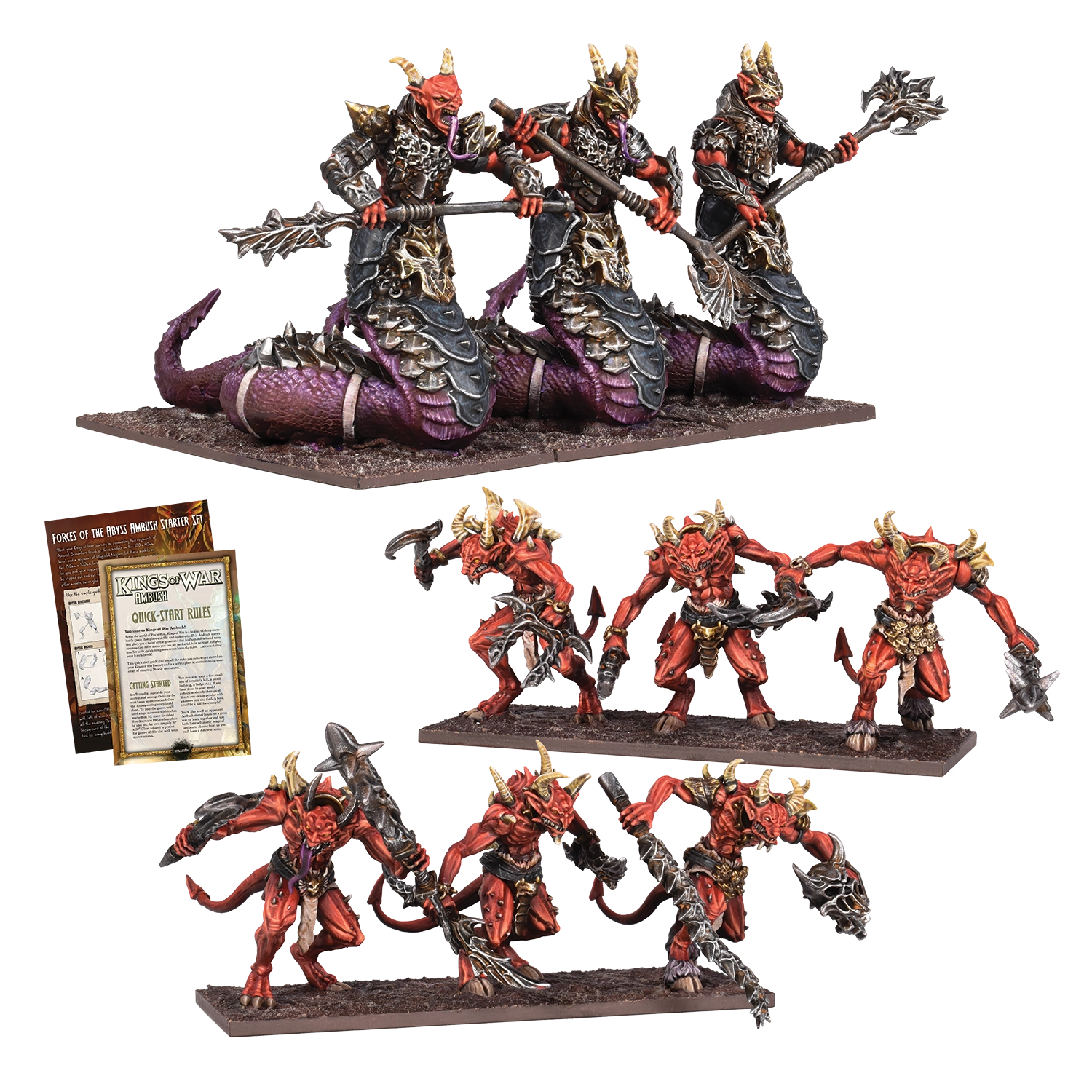 Forces of the Abyss Ambush Starter Set DISCONTINUED - Mantic Games