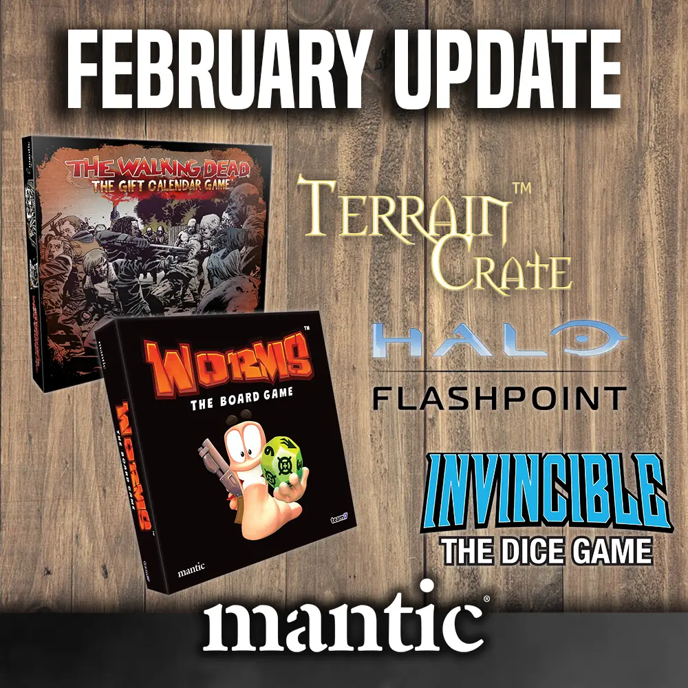 Ronnie's BIG February 2025 Update - Mantic Games