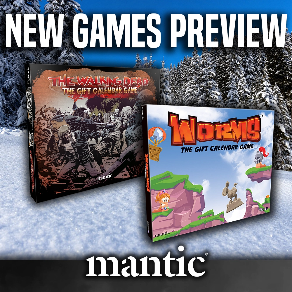 The Walking Dead & Worms: 2025 Gift Calendar Previews - Mantic Games