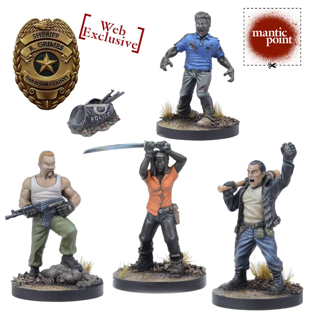 50 Mantic Points The Walking Dead KS Exclusive Models Pack - Mantic Games