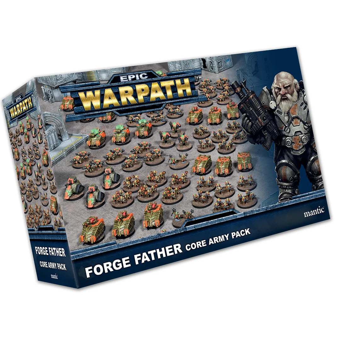 Epic Warpath Forge Father Core Army Pack - Mantic Games