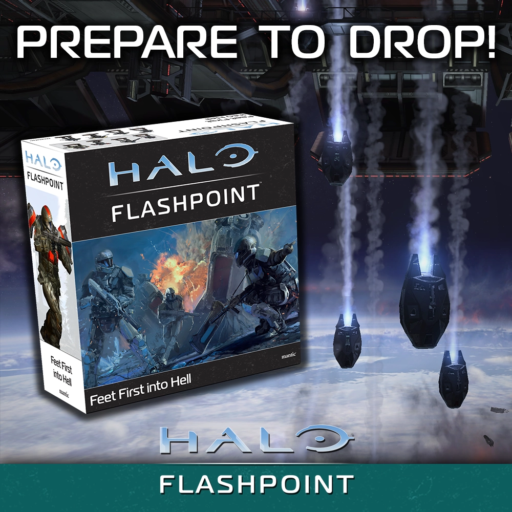 Feet First Into Hell - the ODST drop into Halo: Flashpoint! - Mantic Games