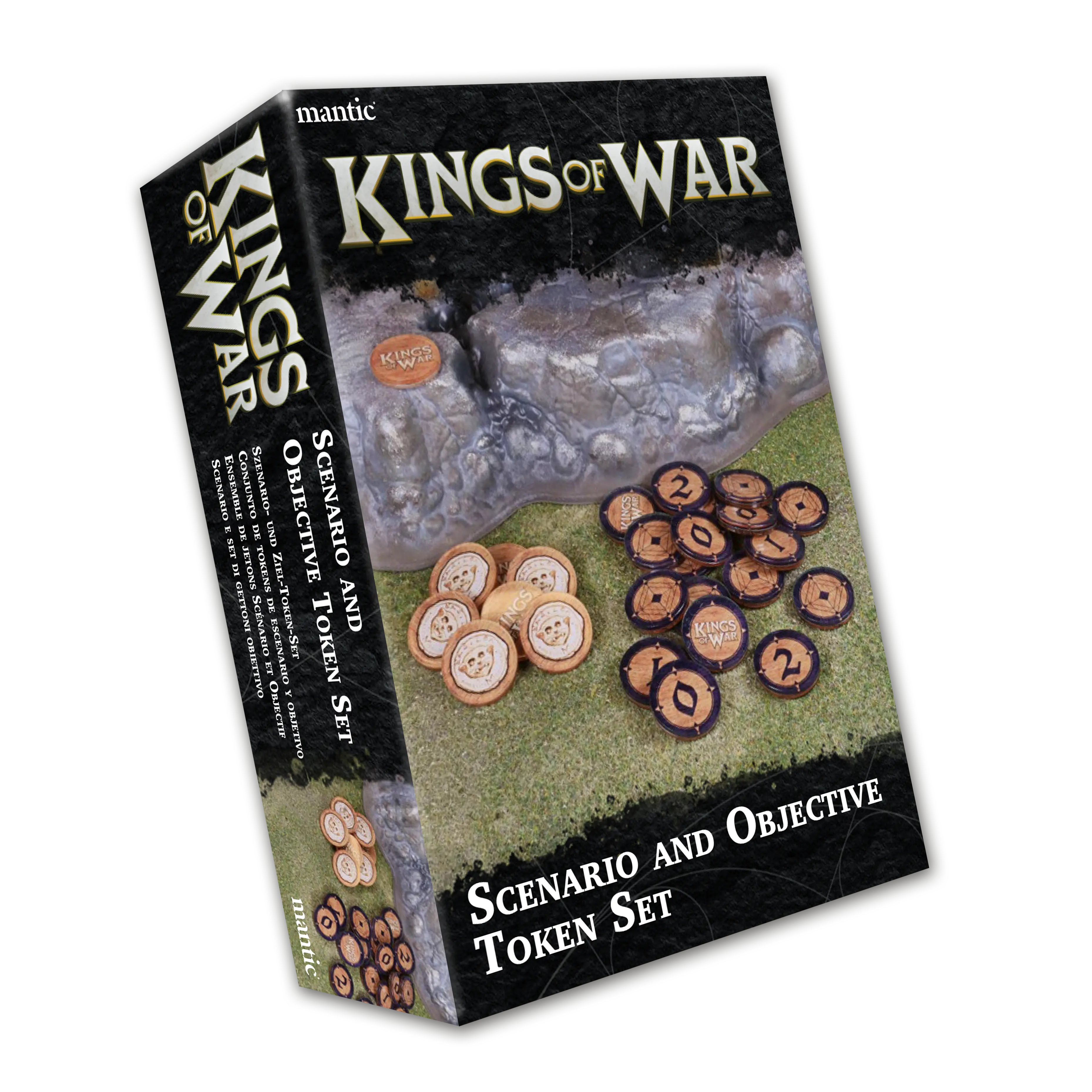 Kings of War Scenario and Objective Token Set - Mantic Games
